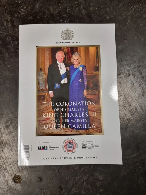 CORONATION OF KING Charles Iii & Camilla - Official Souvenir Programme ...