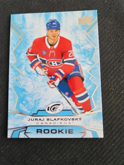 2022-23 UPPER DECK Ice JURAJ SLAFKOVSKY #143 Rookie RC EUR 14,31 - PicClick IT