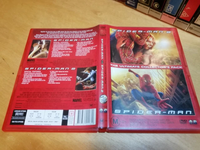 SPIDER-MAN / SPIDER-MAN 2 - Ultimate Collectors Dual Pack Issue on DVD ...