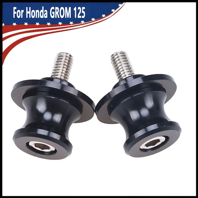 FOR HONDA GROM 125 M8 Accessories Swingarm Spools Slider Stand Screws ...