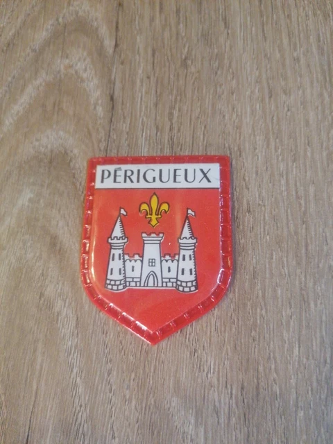 ÉCUSSON BADGE BLASON publicitaire armoiries REGILAIT région Périgueux EUR 2,00 - PicClick FR
