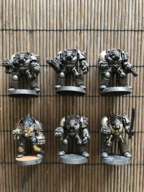 LOT WARHAMMER 40K Rogue Trader Classic Terminators - 5 metal + 1 ...