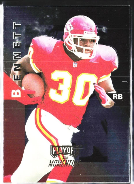 1998 PLAYOFF MOMENTUM SSD Hobby #113 Donnell Bennett très bon état ...