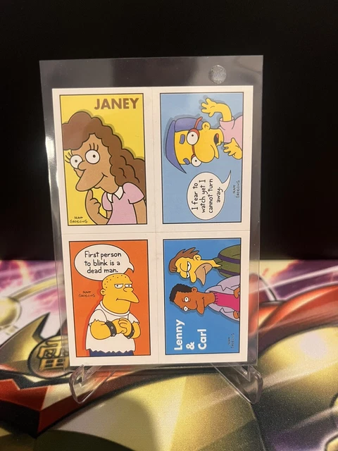 2002 SIMPSONS PICKERS Stickas Sheet #7 $5.00 - PicClick AU
