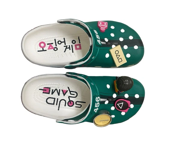 CROCS SQUID GAME X CROCS CLASSIC CLOG - 210224-90H - Mens Size 5 $33.85 - PicClick CA