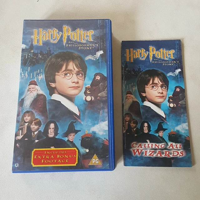 HARRY POTTER AND The Philosopher's Stone VHS Video 2002 With Booklet ...
