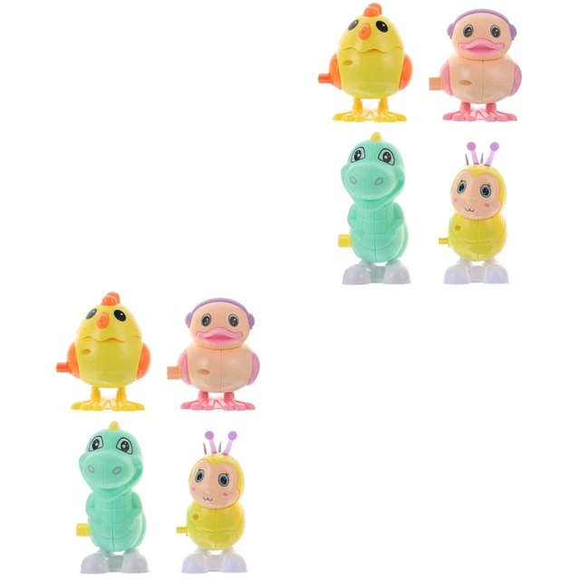 2 PCS ANIMAL Clockwork Toys Wind-up Bumble Bee Jumping Toddler Baby ...