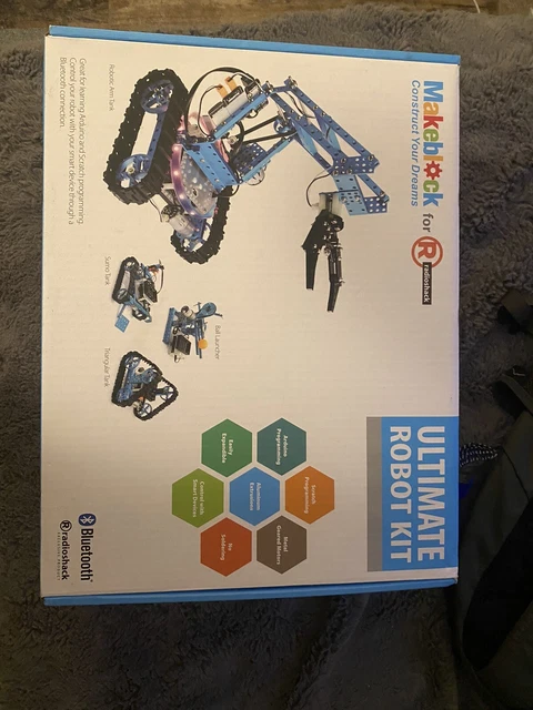 MAKEBLOCK MBOT ULTIMATE 10-in-1 Robot Building Kit, Bluetooth Remote ...