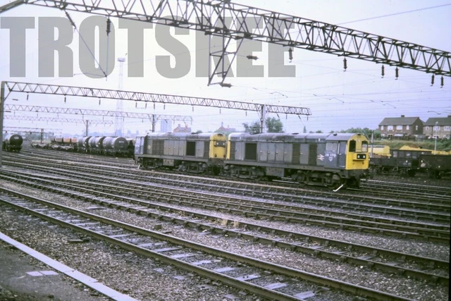 35MM SLIDE BR British Railways Diesel Loco Class 20 20170 Bescot 1985 ...