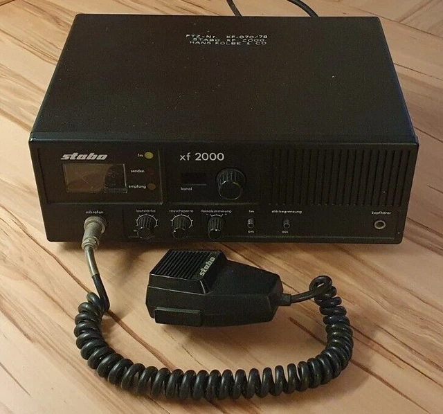 CB - FUNKGERÄT Stabo xf2000 EUR 69,00 - PicClick DE
