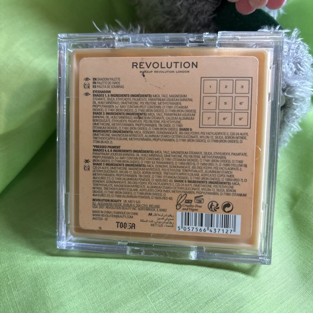 REVOLUTION ULTIMATE NUDES Eyeshadow Palette 9 Shades - Medium - New ...