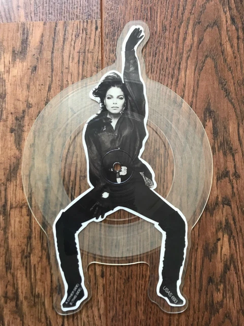 RARE ORIGINAL 1990 Janet Jackson Alright Special Collector Ed Picture ...