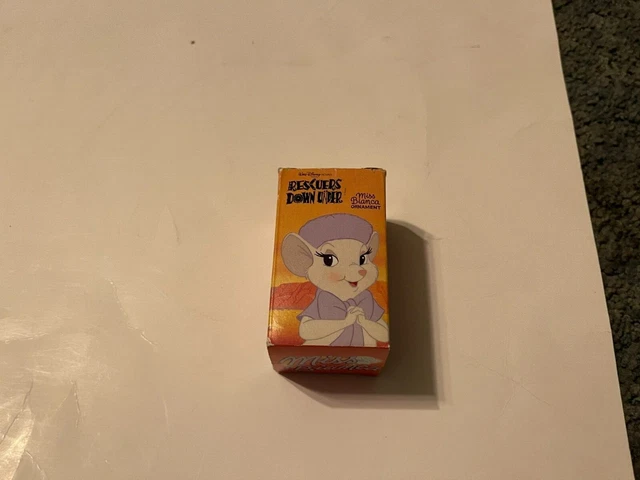 VINTAGE MCDONALD'S DISNEY Miss Bianca Rescuers Down Under Ornament 1990 ...