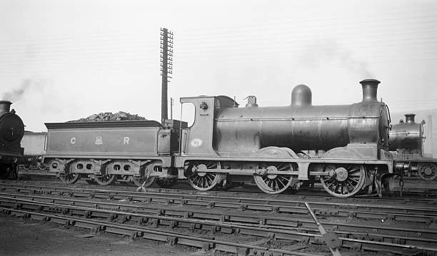 CALEDONIAN RAILWAY CLASS 812 0-6-0 Steam Locomotive 1924 Old Railway ...