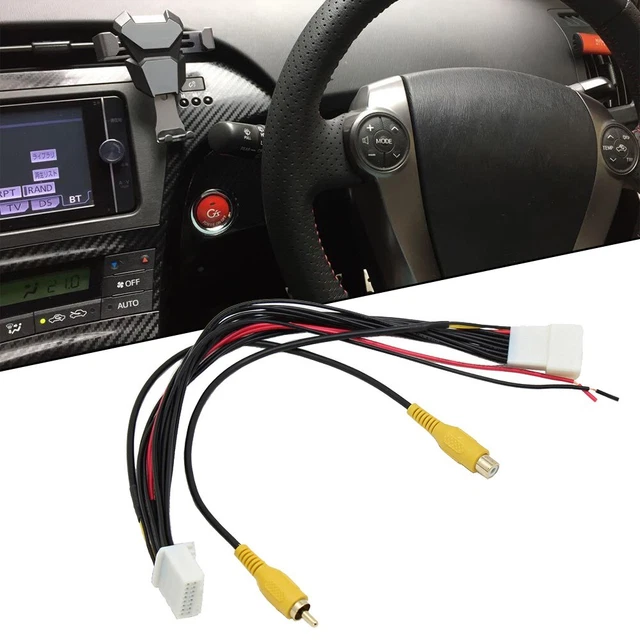 CUSTOM FIT WIRE Harness Adapter for Toyota For Prius 2012 2015 Backup ...