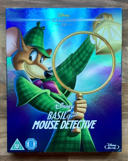 BASIL THE GREAT Mouse Detective - Disney Classics 26 - Blu-Ray Inc ...