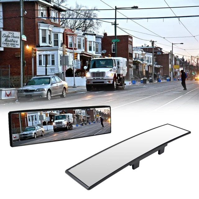 INTERIOR REAR VIEW Mirror 300mm Anti-glare Car Panoramic Convex Wide ...