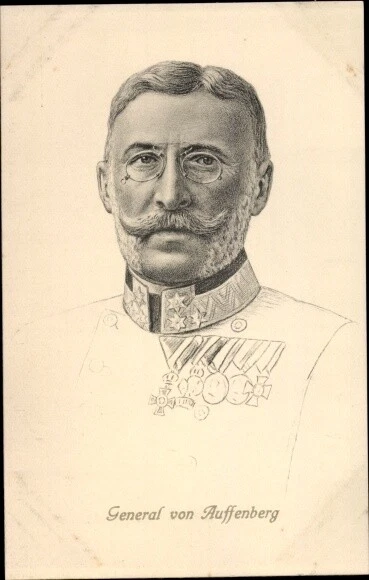 CARTOLINA ARTISTA GENERALE dell'esercito austro-ungarico Moritz ...