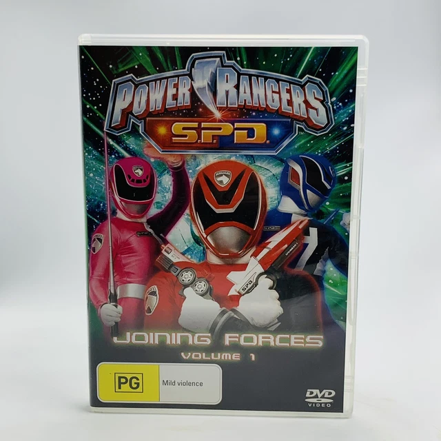 POWER RANGERS SPD Joining Forces Volume 1 DVD 2006 Region 4 $13.99 ...