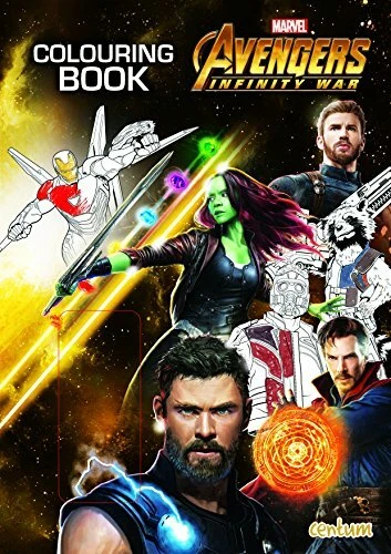 AVENGERS INFINITY WAR - Colouring Book by Centum Books Ltd 1911461850 ...