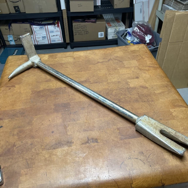 VINTAGE HALLIGAN BAR Tool Firefighting 30” Forced Entry Tool £272.88 ...