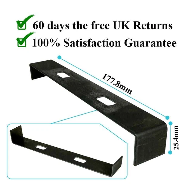 METAL DASH FITTING Fixing U Bracket for Classic Rover Mini Wood ...
