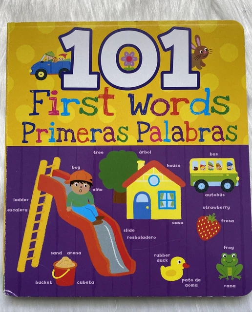 101 FIRST WORDS/ Primeras Palabras Children's Board Book in Spanish $12 ...