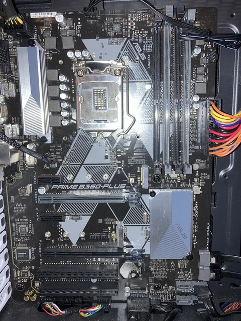ASUS PRIME B360-PLUS Socket LGA1151 DDR4 ATX Motherboard with I/O ...