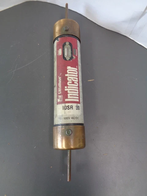 NICE LITTELFUSE IDSR 80 Amp Fuse Indicator FRS-R-80 600 Volts $23.99 ...