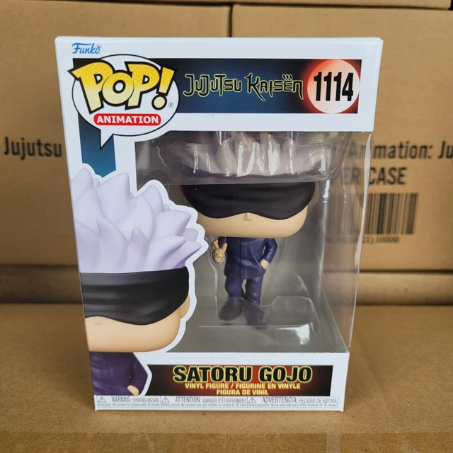 FUNKO POP JAPAN ANIME Jujutsu Kaisen Satoru Gojo #1114 VINYL FIGURE ...