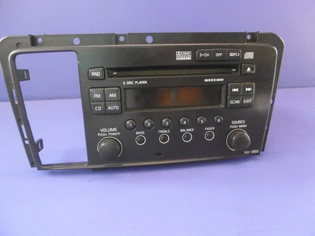 GENUINE VOLVO V70,S60,XC70 2004-2007( radio+6cd ) stereo player HU-850 ...