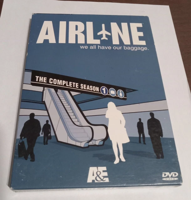 AIRLINE THE COMPLETE Season 1 One (DVD, 2005, 2-Disc Set) A+E Reality ...