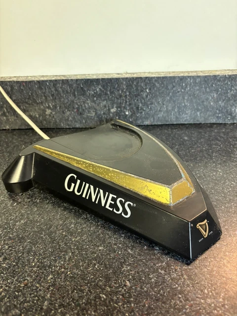 GUINNESS ILLUMINATED BAR glass rest , Light (Working) £10.00 - PicClick UK