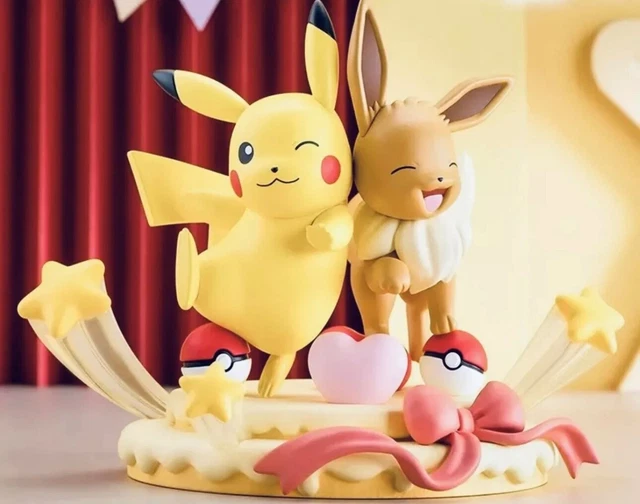 FIGURINE ANIME MANGA beau Pokemon : Pikachu - Evoli amour / amitié ( 14 ...