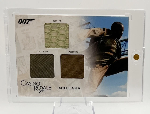 2008 JAMES BOND In Motion: Mollaka's Shirt, Jacket & Pants (TC02) $9.99 ...