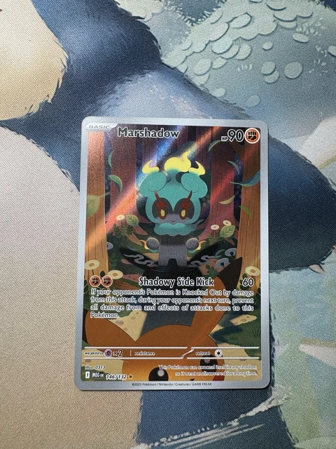 MARSHADOW 146/132 POKÉMON TCG Mega Evolution Illustration Rare M/NM £ ...