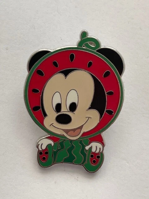 DISNEY SHDR SHANGHAI Disneyland Baby Mickey Mouse Watermelon Pin (B6 ...