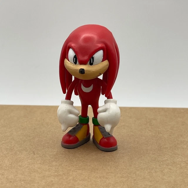 JAZWARES SONIC THE Hedgehog Knuckles the Echidna Red Action Figure 2.5 ...