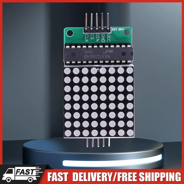 MAX7219 DOT LED Matrix Module 5V 8x8 Interface Module Useful LED ...