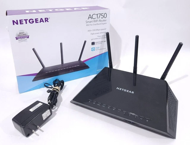 NETGEAR NIGHTHAWK AC1750 Smart Wifi Router R6700v3 Dual Band 2.4 5ghz ...