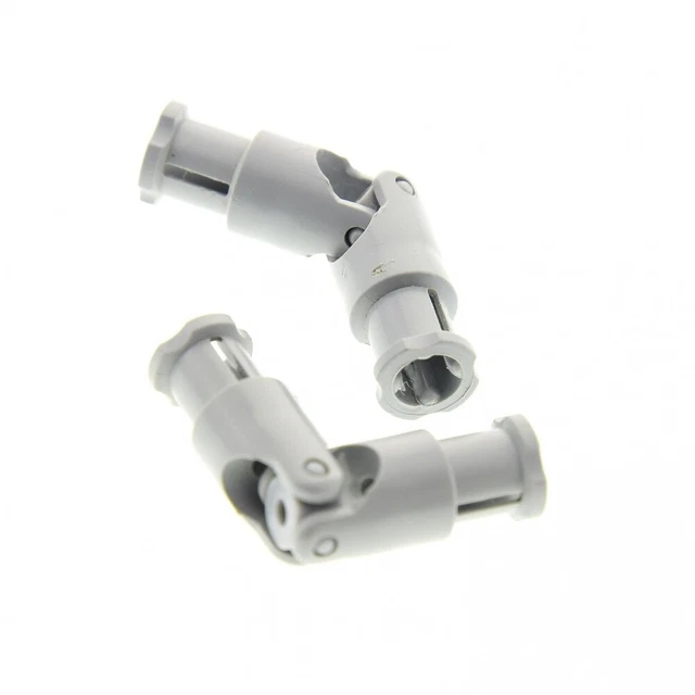 2X LEGO TECHNIQUE Joint Joints de Cardan 4L Neu-Hell Gris 4240416 ...