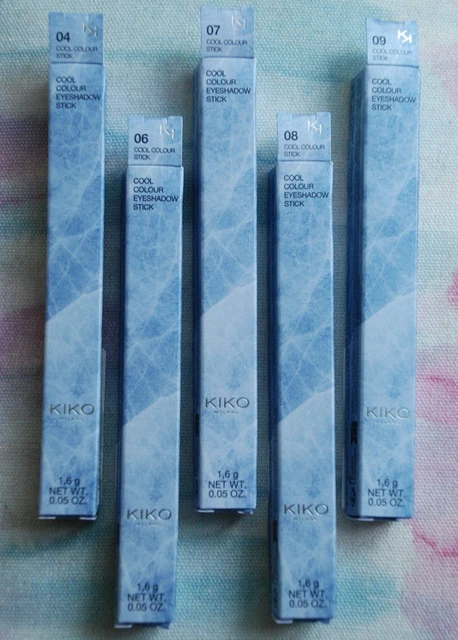 KIKO MILANO COOL COLOUR Bastone Ombretti 5 colori a scelta tra 24 ore ultima BN! EUR 15,47 ...