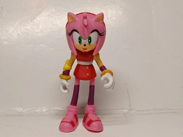 SONIC THE HEDGEHOG Amy Rose Sonic Boom Series Action Figure SEGA Gaming 3in EUR 12,81 - PicClick DE