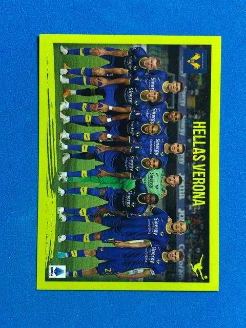 FIGURINE CALCIATORI PANINI 2023-24 2024 n.190 Squadra (Hellas Verona) 🇮🇹 EUR 1,00 - PicClick FR