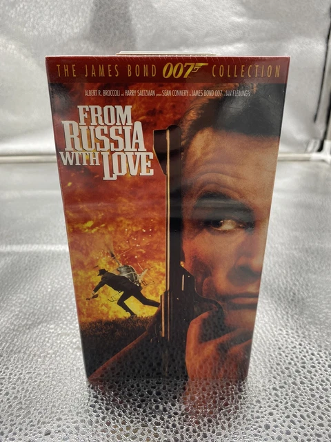 FROM RUSSIA WITH Love VHS James Bond 007 Sean Connery Factory Sealed ...
