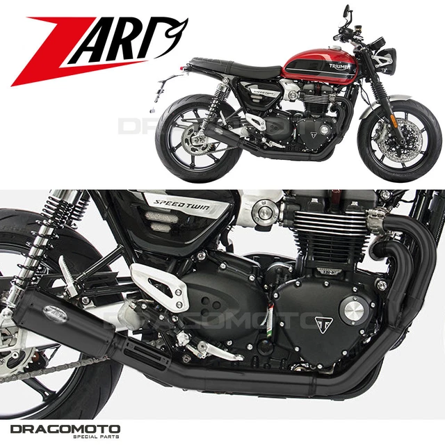 THRUXTON 1200 R TRIUMPH 2023 ZARD Impianto completo SP Nero RC ZTP092S00SSR-B EUR 1.535,07 ...