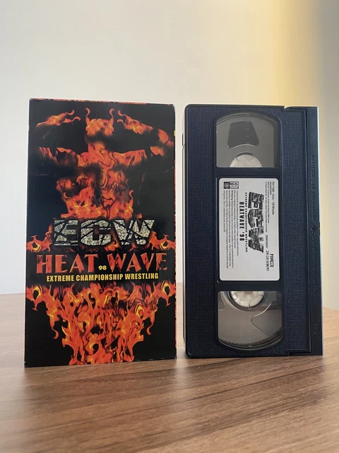 RARE ECW VHS - Heatwave 98 - Pioneer, Uncensored £45.00 - PicClick UK