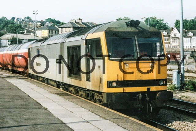 UK DIESEL TRAIN Railway Photograph Of Class 60 60071 Loco. Rm60-357 £1. ...