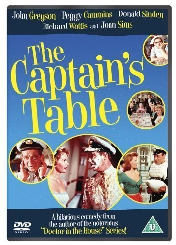 THE CAPTAIN'S TABLE (DVD) Donald Sinden Peggy Cummins (US IMPORT) £10. ...