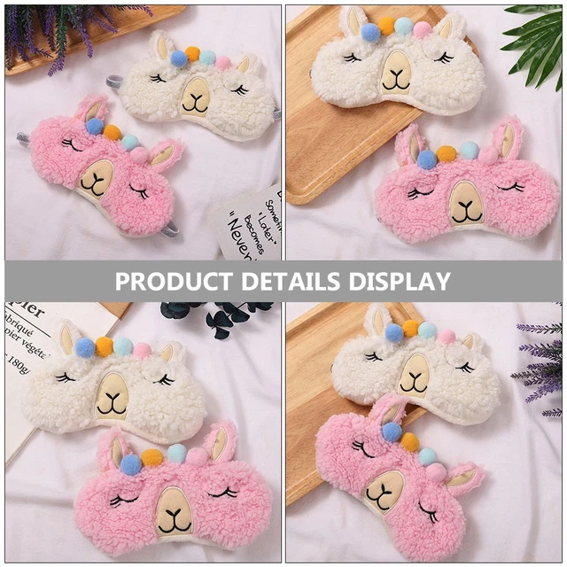 2 PCS CARTOON Sheep Eye Mask Household Cover Covers for Sleeping $25.80 ...
